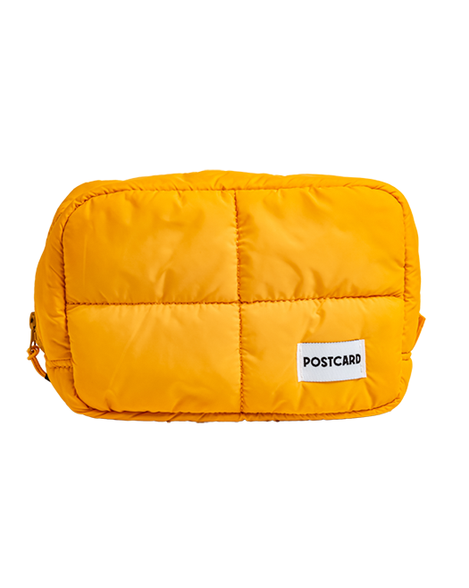 Summer Yellow Travel Pouch | POSTCARD Travel Essentials